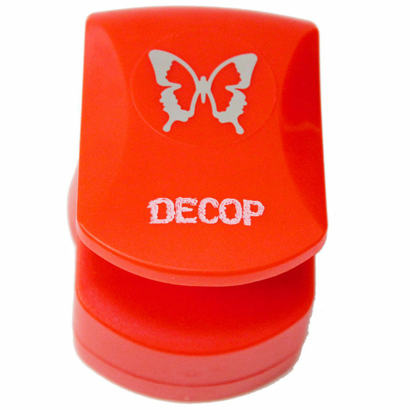 DECOP Embossed Craft Punch 32mm (1.25inch) Butterfly | Big Fish J-Shop ...